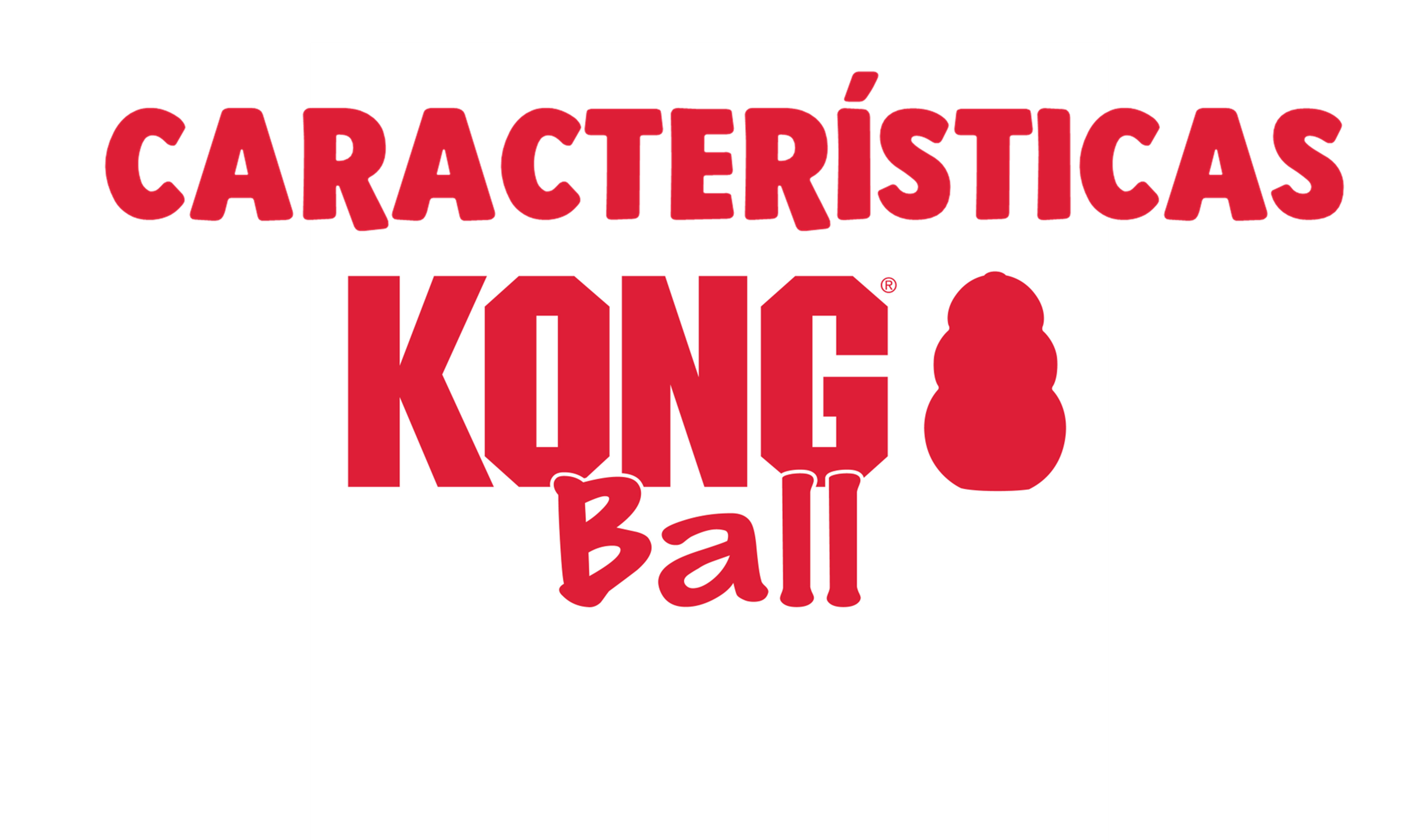 Kong pelota Maciza para perros Red Classic Ball Talla S